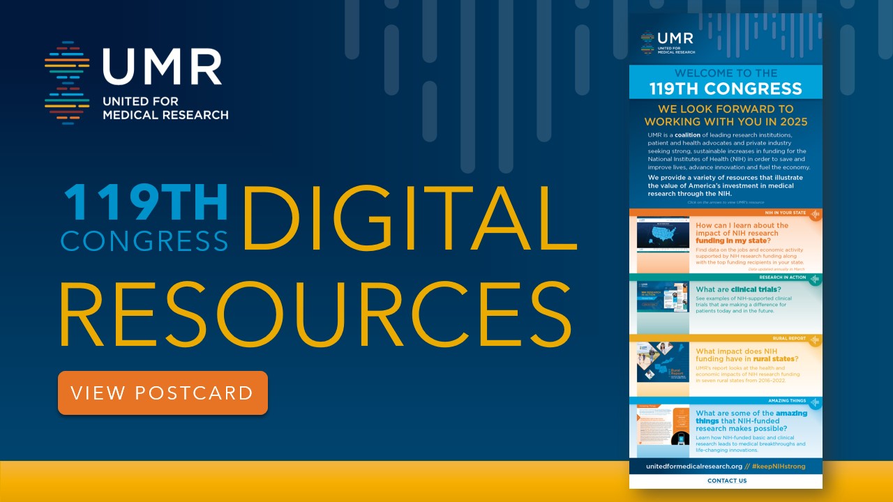 Digital Resources for the 119th Congress - United For Medical Research