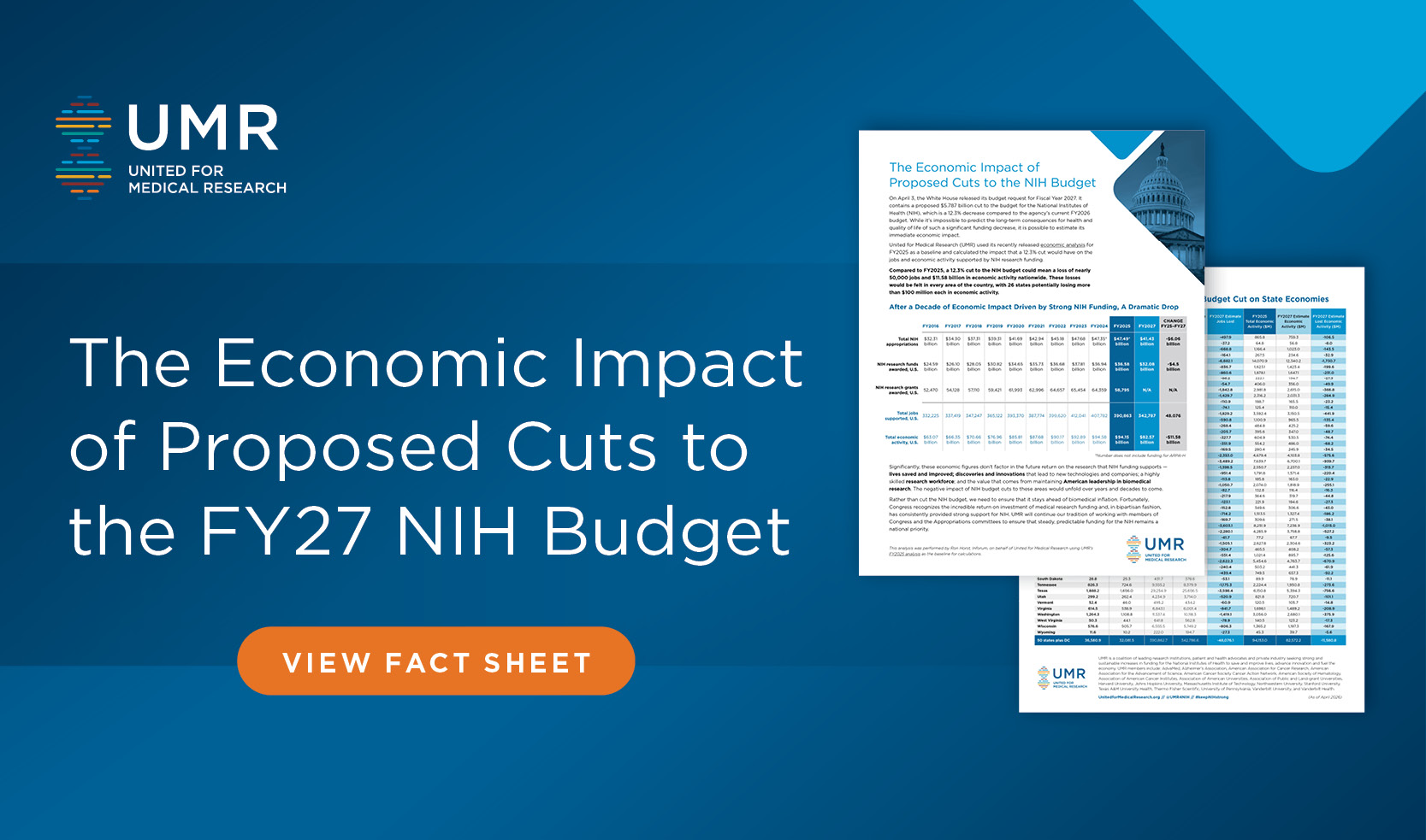 The Economic Impact of Proposed Cuts to the NIH Budget - United For ...
